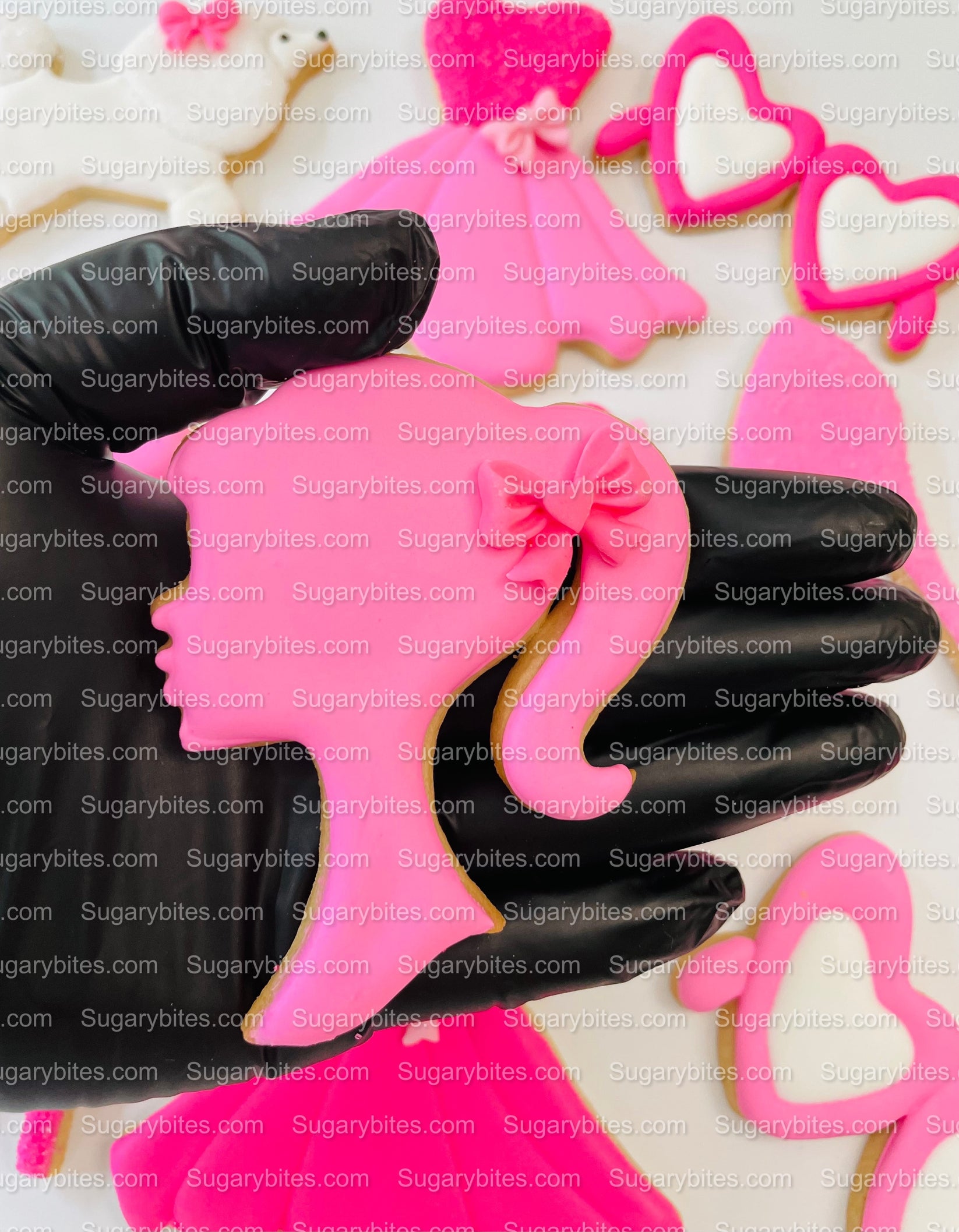 Pink Cookies, Party Favors, (Large Decorated Cookies), includes 14 dec ...