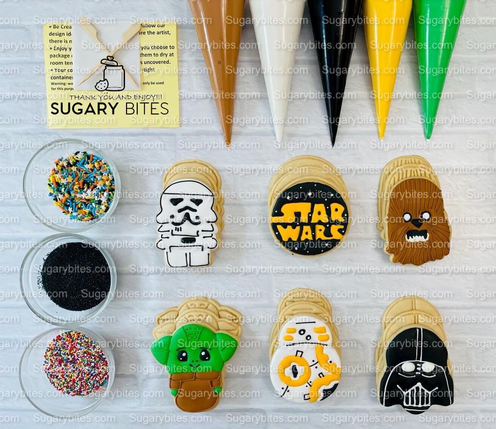 Cookie Decorating Kit, *INCLUDES 26 ITEMS* (Large Cookies) …… with 5 I ...